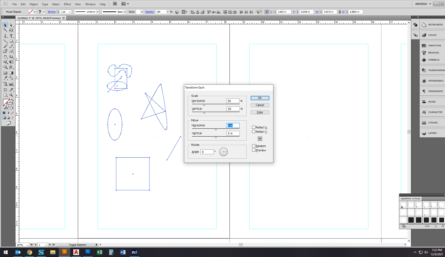 What is the autocad tool like "transform each" in Adobe Illustrator ...