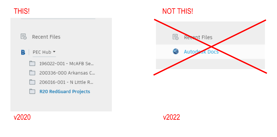 Bring back Revit 2020 "Recent Files - BIM 360" folder tree! - Autodesk ...