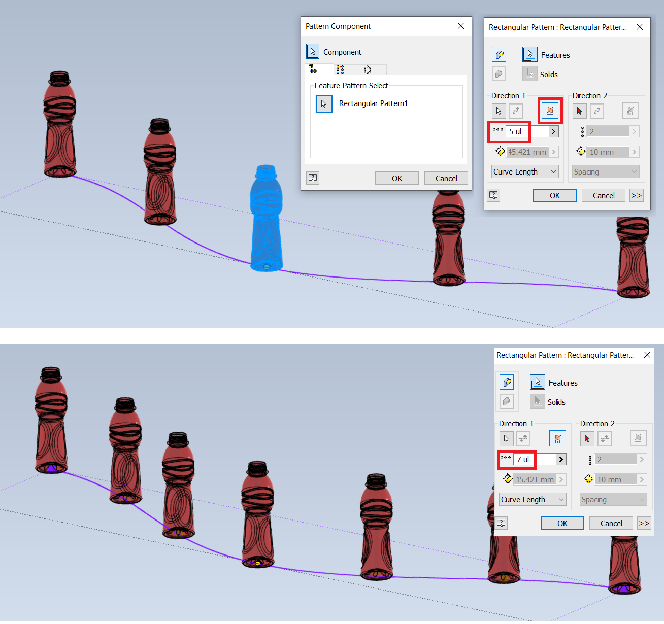 Symmetric component pattern - Autodesk Community