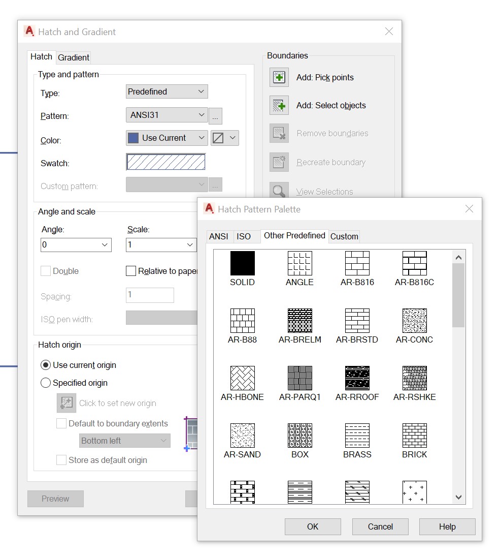 How to display the Hatch Panel - Autodesk Community