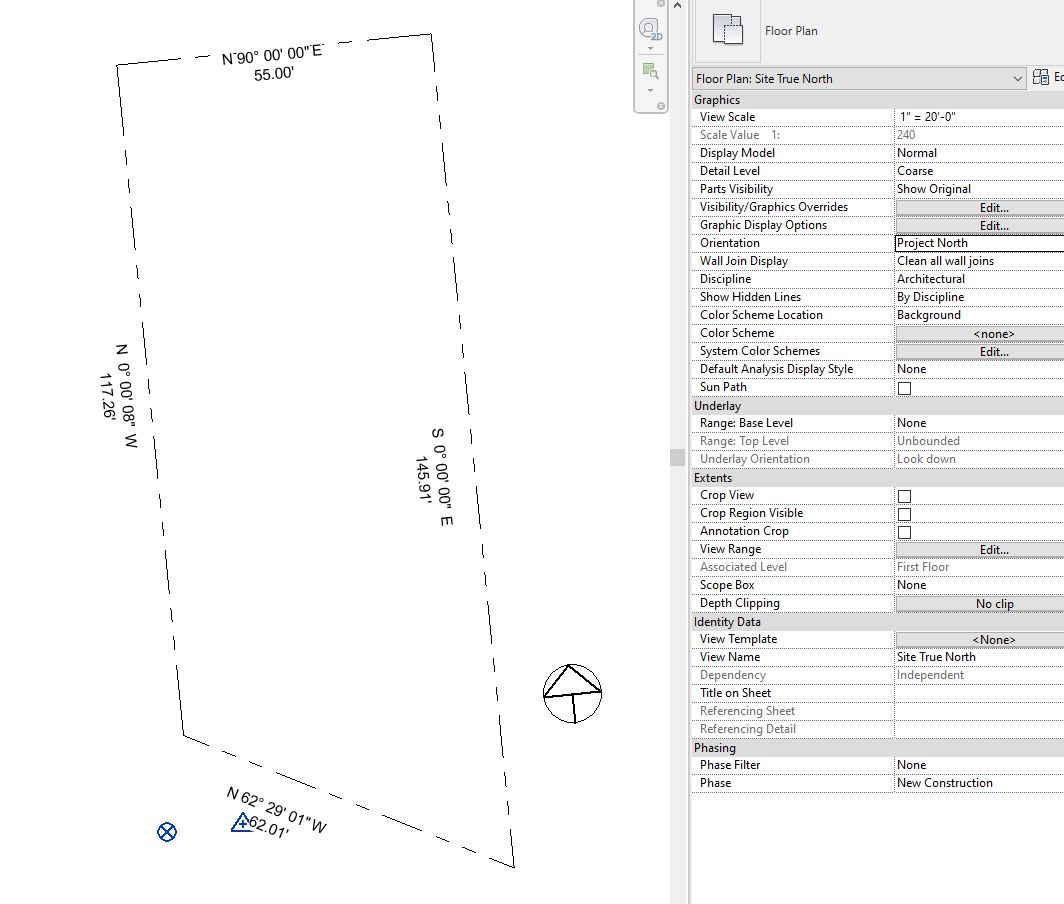 Solved: Property lines moves but does not rotate - Autodesk Community