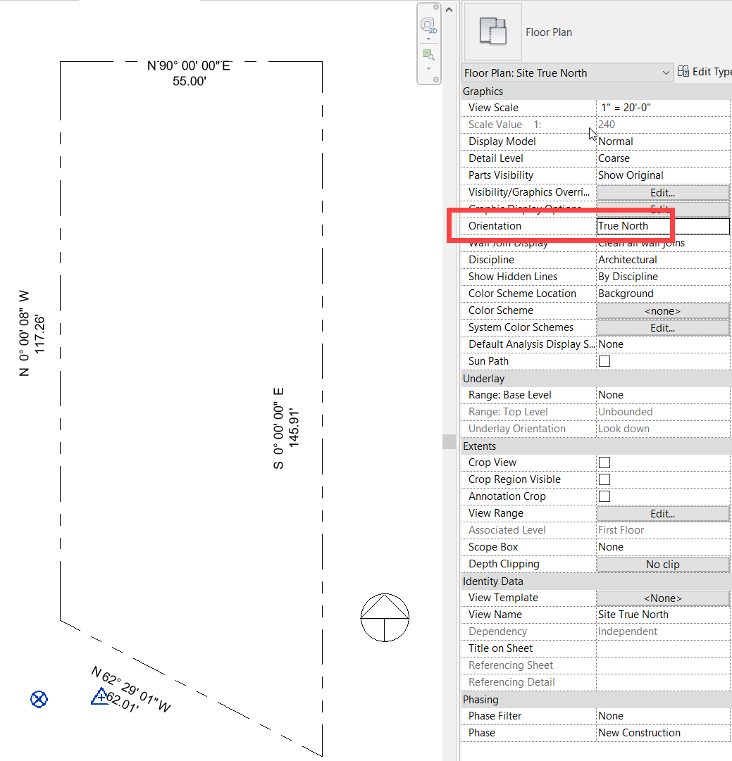 Solved: Property lines moves but does not rotate - Autodesk Community