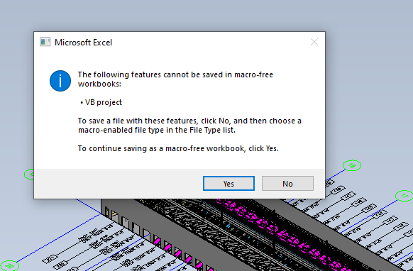 How to Create a Macro Enabled Excel File - Help!!! - Autodesk Community