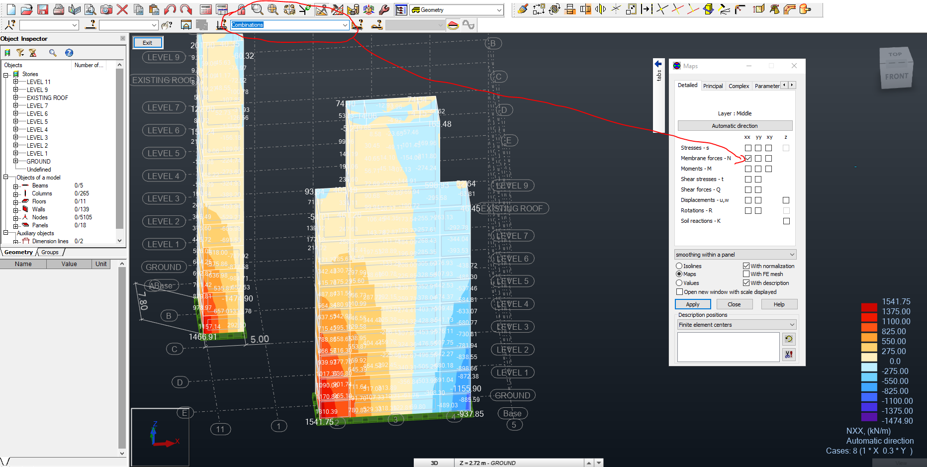 Solved: Envelope result of seismic load combinations crashes the program - Autodesk Community
