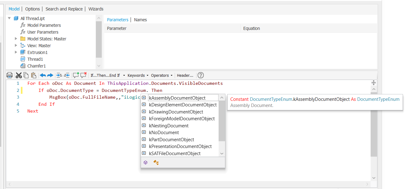 Solved: Limiting Visible.Documents to open IDW files - Autodesk Community